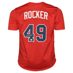John Rocker Signed Atlanta Red Baseball Jersey (JSA)