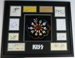 KISS - KISS (Signed Framed Display)
