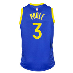 Jordan Poole Signed 22 NBA Champs Inscription Authentic Golden State ...