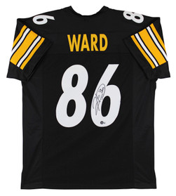 Hines Ward Authentic Signed Black Pro Style Jersey Autographed BAS ...