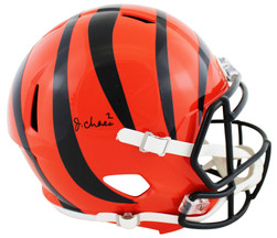 Bengals Ja'Marr Chase Authentic Signed Full Size Speed Rep Helmet BAS ...