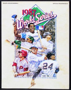 1987 World Series Twins vs. Cardinals Official Program World Series ...