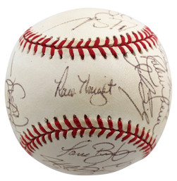 1997 Reds (25) Boone, Sanders, Pendleton +22 Signed Onl Baseball BAS # ...