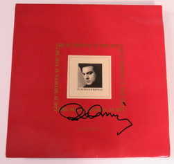 Domingo At The Met by Placido Domingo | Signed Vinyl - Authentic ...