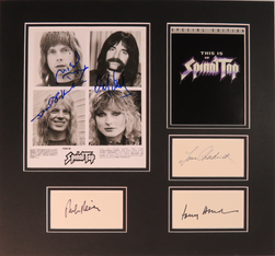 Signed Spinal Tap Display