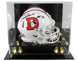Broncos Randy Gradishar "HOF" Signed 2023 Alt Speed Mini Helmet W/ Case ...