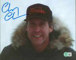 Chevy Chase Christmas Vacation Authentic Signed 8x10 Bears Hat Photo ...