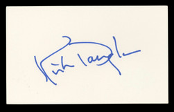 Kirk Douglas Spartacus Authentic Signed 3x5 Index Card Autographed BAS ...