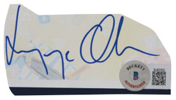 Elizabeth Olsen The Avengers Authentic Signed 2x3.5 Cut Signature BAS # ...