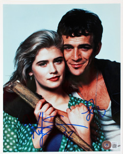 Kristy Swanson & Luke Perry Buffy the Vampire Slayer Authentic Signed BAS