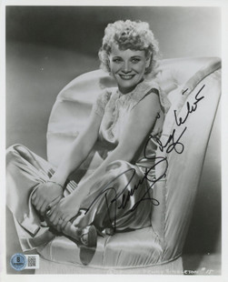Penny Singleton After the Thin Man Authentic Signed 8x10 Photo BAS #BN29082