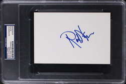Rod Steiger In The Heat of the Night Authentic Signed 4x6 Index Card ...