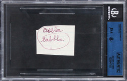 James Dean "Babbler Babbler" 1.75x2 Handwriting Sample From 5th Gr. JSA ...