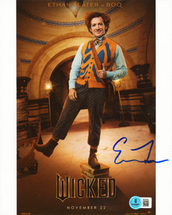 Ethan Slater Wicked Authentic Signed 8x10 Vertical Photo BAS #BS20495