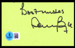 Danny Boyle Steve Jobs "Best Wishes" Authentic Signed Cut Signature BAS ...
