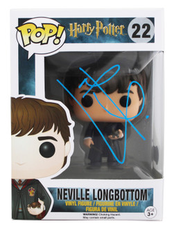 Matthew Lewis Harry Potter Signed Neville Longbottom #22 Funko Pop ...