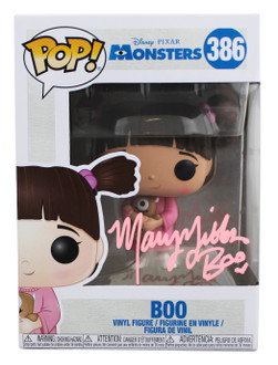 Mary Gibbs Monsters Inc. "Boo" Signed #386 Funko Pop Vinyl Figure JSA # ...
