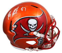 Buccaneers Rob Gronkowski Signed Flash Full Size Speed Proline Helmet ...