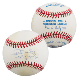 Yankees Ron Guidry 78 Cy Young Authentic Signed Budig OAL Baseball BAS ...