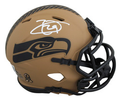 Seahawks Earl Thomas Signed Salute To Service II Speed Mini Helmet BAS ...
