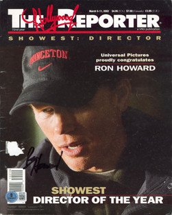 Ron Howard Signed The Hollywood Reporter Magazine Cover March 2004 BAS ...