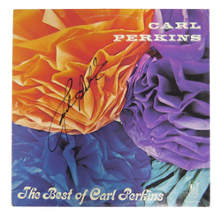 The Best Of Carl Perkins - Carl Perkins (AUTOGRAPHED VINYL)
