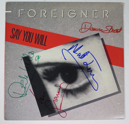 Say You Will - Foreigner (AUTOGRAPHED VINYL)