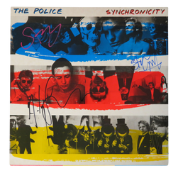 Synchronicity - The Police (AUTOGRAPHED VINYL)