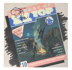 The Best of ZZ Top - ZZ Top (AUTOGRAPHED VINYL)