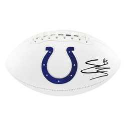 EJ Speed Signed Indianapolis Colts Official NFL Team Logo White ...