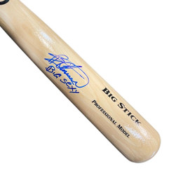 Bartolo Colon Signed Big Sexy Inscription Rawlings Pro Blonde Red Ring ...