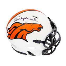 Rick Upchurch Signed Denver Broncos Lunar Eclipse Speed Mini Replica ...