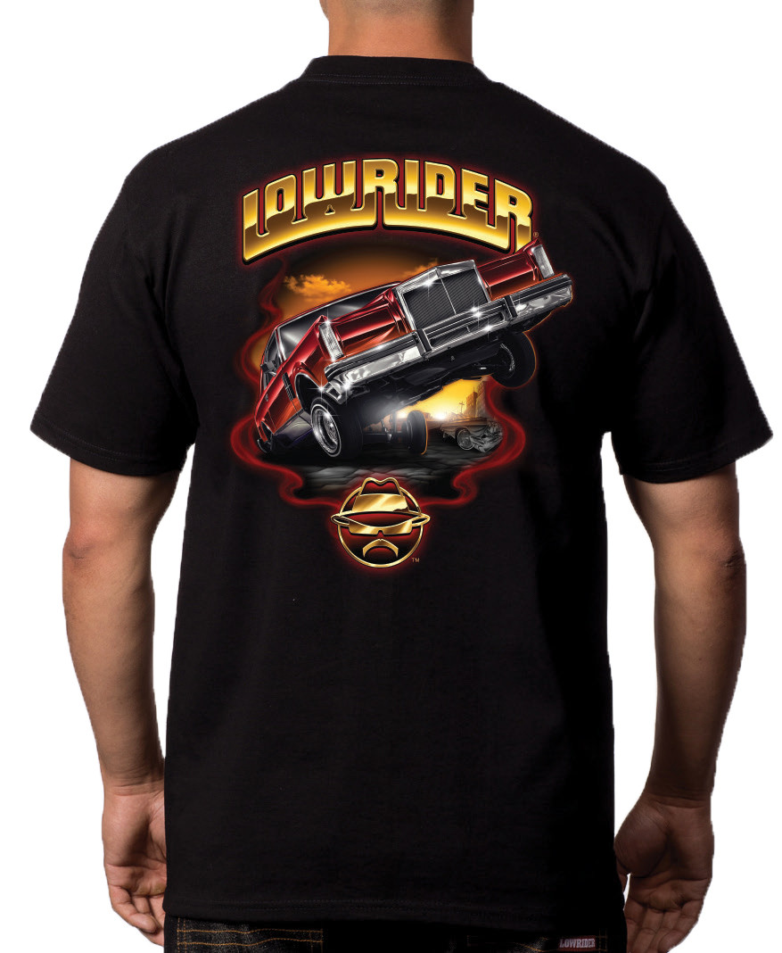 Lowrider Lincoln Tilt T-Shirt | West Coast Republic