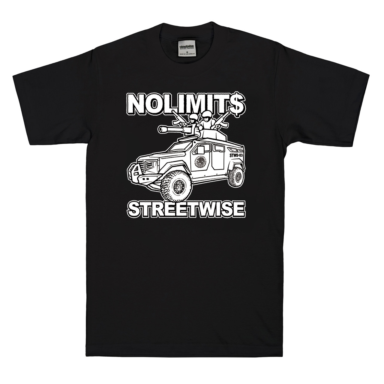 Streetwise No Limits Men's T-Shirt | Hip Hop Urban Apparel