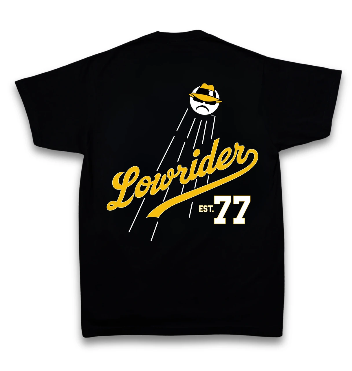 Lowrider Flyball Black T-Shirt | Official Lowrider Streetwear