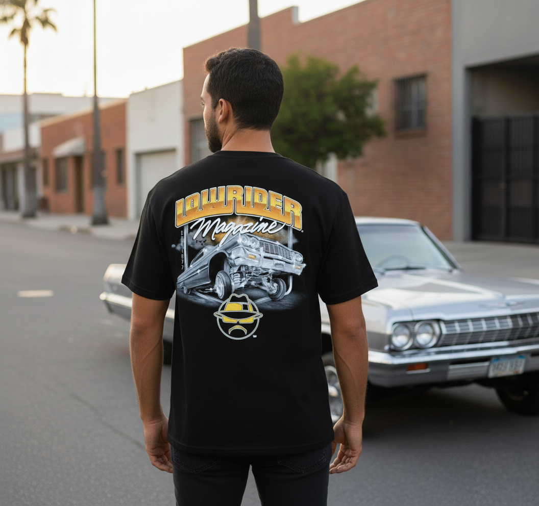 Lowrider Clothing Mag T-Shirt | Chicano Culture & Lifestyle Apparel