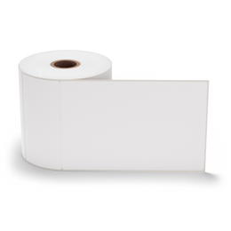 4" x 6" Direct Thermal Labels - 2" UPS Tab - 1" Core - 16 Rolls/Case