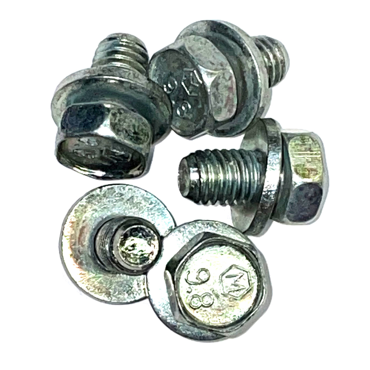 M8 - 1.25 X 13mm Hex Head Washer 5-Piece Bolt Set OEM 1991-1999 - Team ...