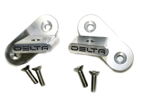 Delta Tech Brand Billet Aluminum Windshield T-Bracket Set Jeep Wrangler ...