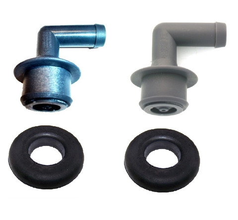 Front & Rear Valve Cover Breather Vents W/Grommet Set 4.0 Liter Jeep ...
