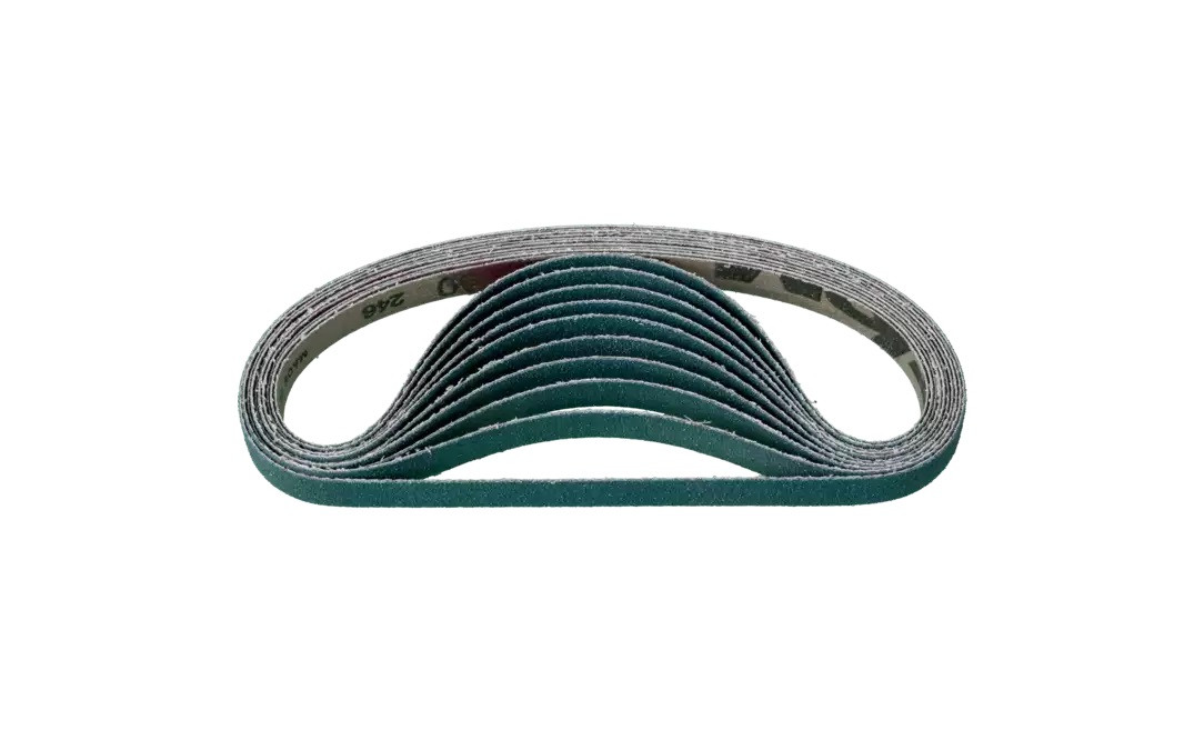 Pferd 49730 1/2" x 18" Coated File Belt | Zirconia 80 Grit | Box of 50