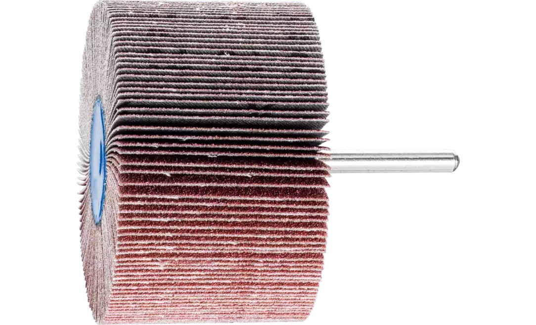 Pferd 45215 3" x 2" Mounted Flap Wheel | 1/4" Shank | 6,000 Max. RPM ...