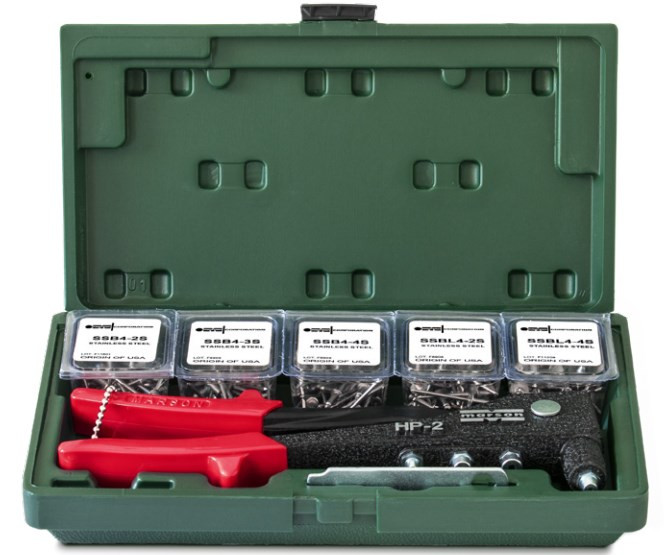 Marson M39410 HP-4X4 Multiplex Hand Tool Kit | 3/32" - 3/16" Diameter Range