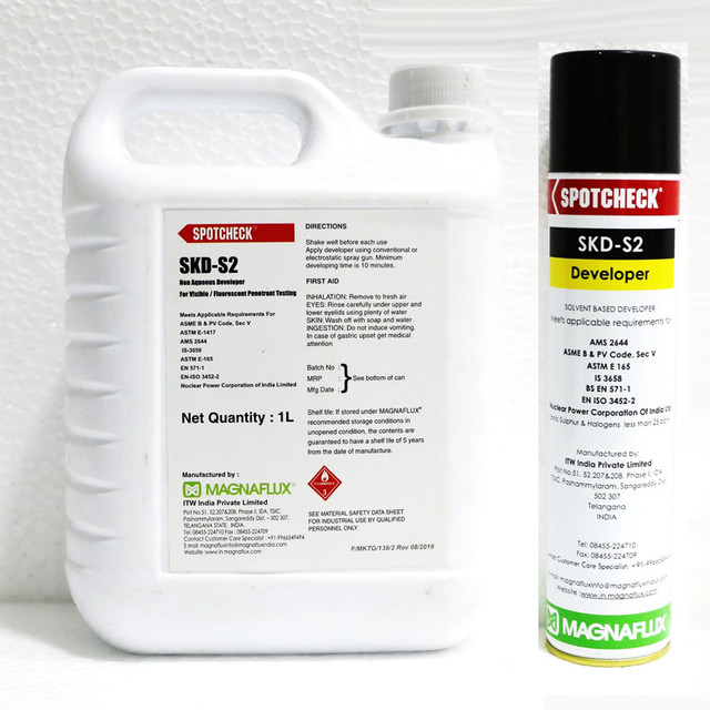 Magnaflux SKD-S2 Spotcheck Solvent Developer | 11.6 oz. | Aerosol Can