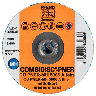 PFERD Quick-Change Disc | COMBIDISC PNER Unitized Disc | 48435 | 2" Diameter (Box of 25)