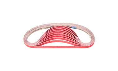 Pferd 49545 1/2" x 24" Coated File Belt | Ceramic Oxide CO-COOL 60 Grit ...