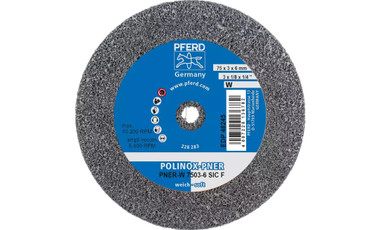 Pferd 48245 3" x 1/8" Non Woven Polinox Unitized Wheel | 10,200 Max ...