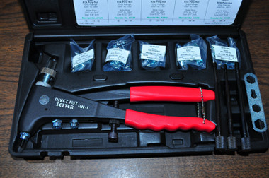 Marson M39302 Poly-Nut Kit with Plastic Case | Includes M39300 Rivet ...