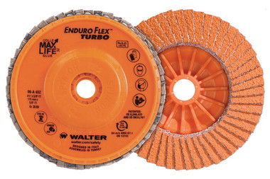 Walter Surface Technologies 06A512 ENDURO-FLEX TURBO Flap Disc | 7/8 ...