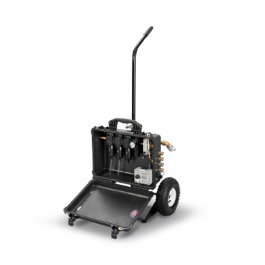Allegro 9874-EFC 4-Worker Breathing Air Filtration Panel Cart